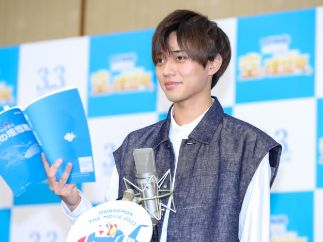 King And Prince永瀬廉、ドラえもんに“緊張しないコツ”を伝授「“俺はキンプリや”と思ったら大丈夫」 Tv Life Web