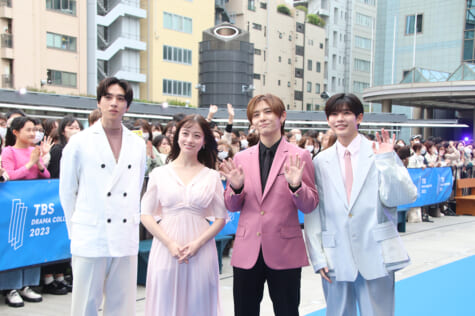 『王様に捧ぐ薬指』橋本環奈＆山田涼介、長尾謙杜のとりこに「すごくかわいい」「癒やされる」「TBS DRAMA COLLECTION 2023 Spring!!」合同会見 | TV LIFE web