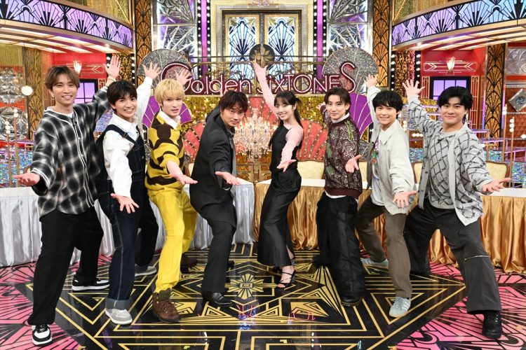 綾野剛＆本田真凜が『Golden SixTONES』に登場「サイズの晩餐」＆新企画「軌道戦隊ルートマン」で大盛り上がり | TV LIFE web